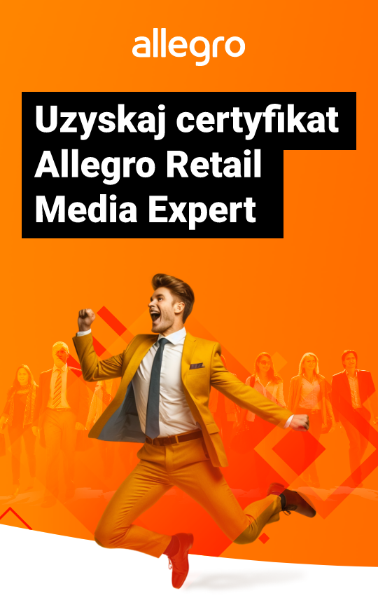 Certyfikat Allegro Retail Media Expert