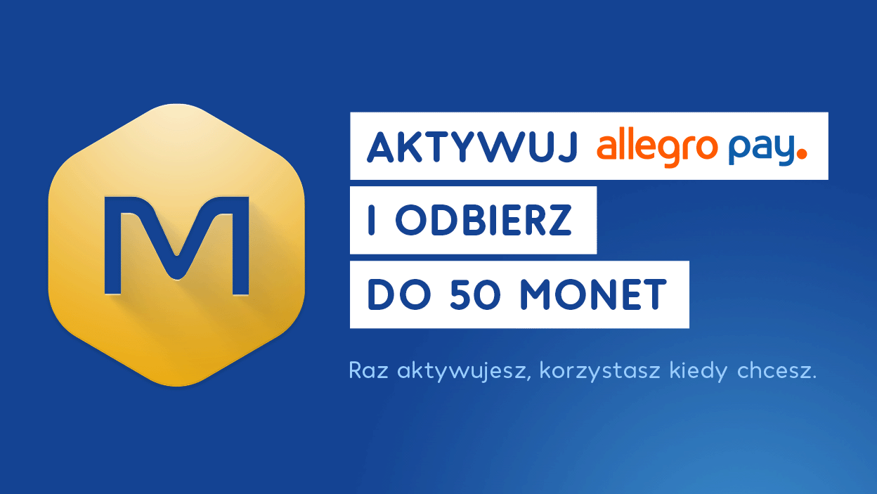 Super promocja na Allegro - zdobądź 50 zł na zakupy! - Allegro.pl