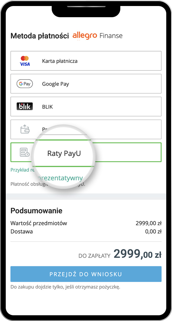 Raty zero na Allegro.pl!