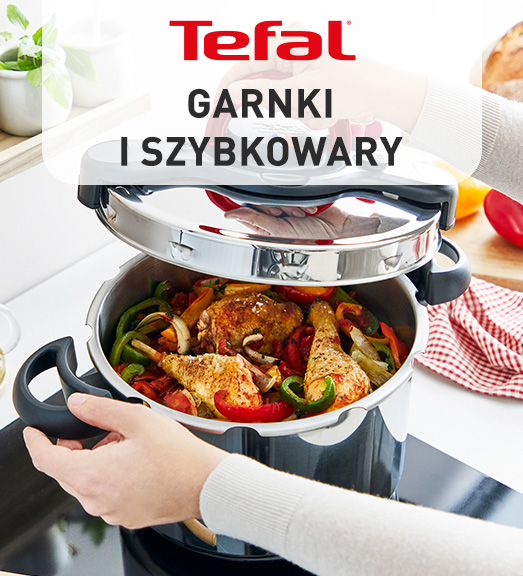 Tefal garnki, patelnie, wyposażenie kuchni, sprzęt AGD