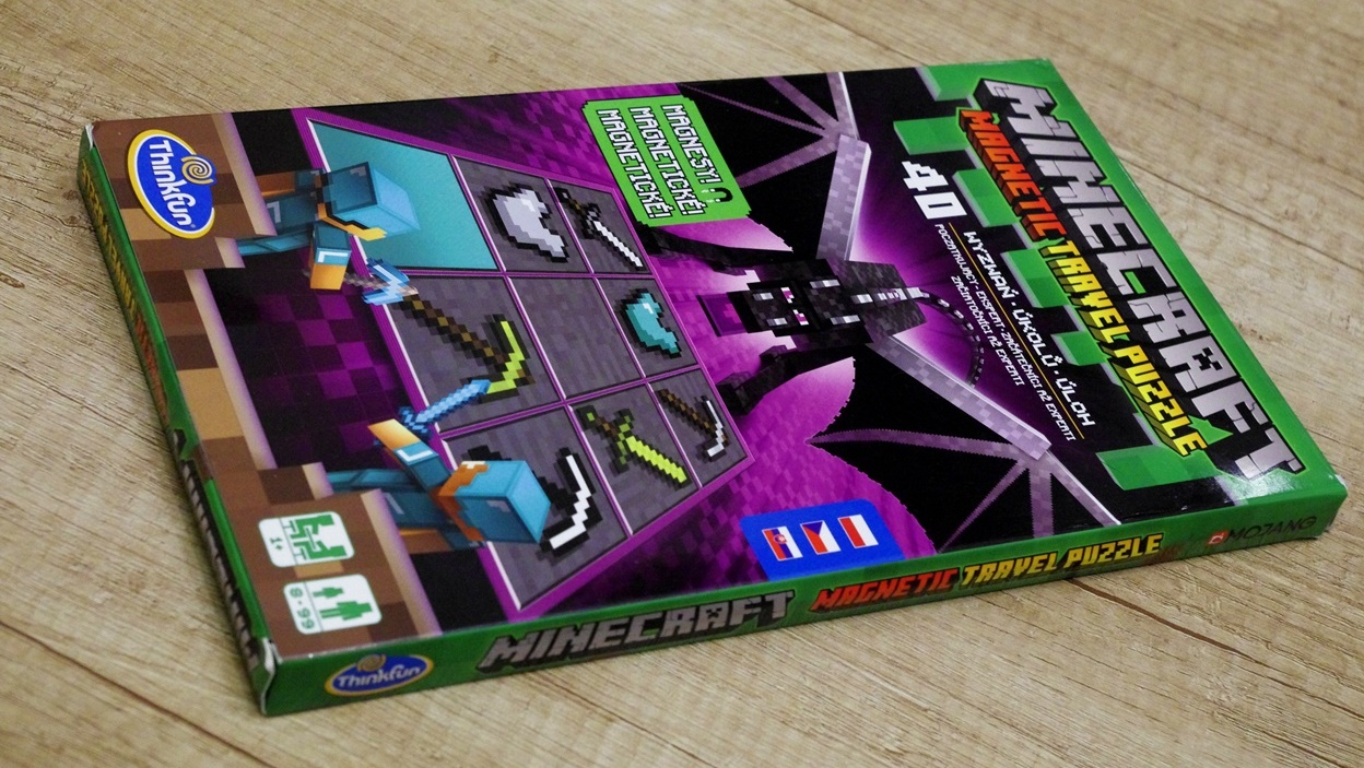 Minecraft Magnetic Travel Puzzle – recenzja łamigłówki wydawnictwa ...