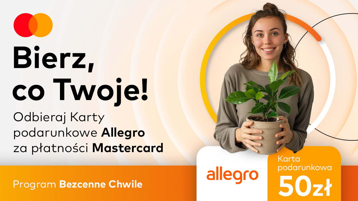 Mądrze mieć coś ekstra! Dołącz do programu Bezcenne Chwile i odbieraj nagrody za płatności ...