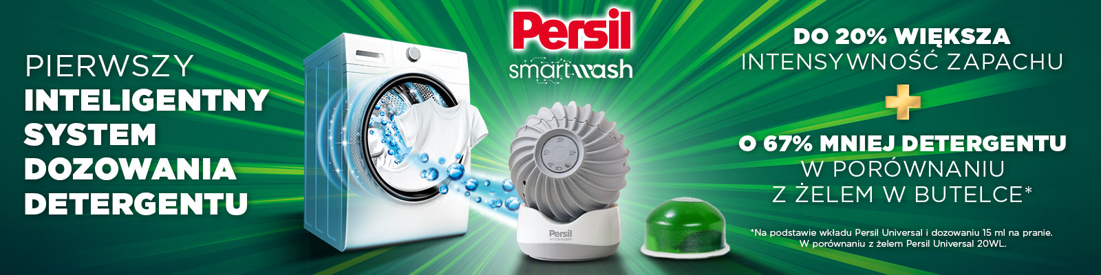 Persil – inteligentne pranie z użyciem Smartwash