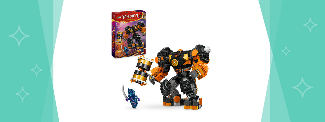 LEGO® NINJAGO® Mech żywiołu ziemi Cole’a - Premiera na Allegro.pl