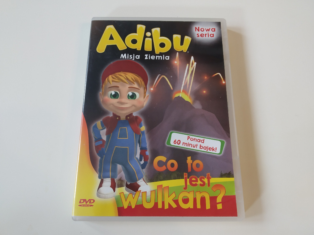 ADIBU MISJA ZIEMIA- CO TO JEST WULKAN? - DVD- POLSKIE WYDANIE ...