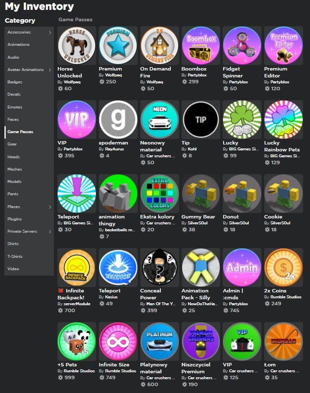 KONTO ROBLOX WARTE PONAD 15K ROBUX!! | Gorzów Wlkp | Ogłoszenie na ...