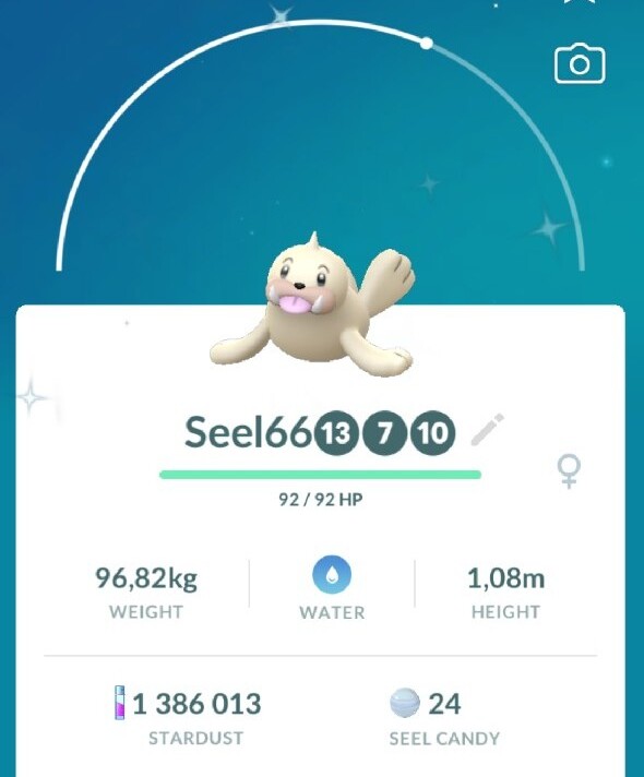 Shiny Seel Pokemon go TRADE | Tuchola | Ogłoszenie na Allegro Lokalnie