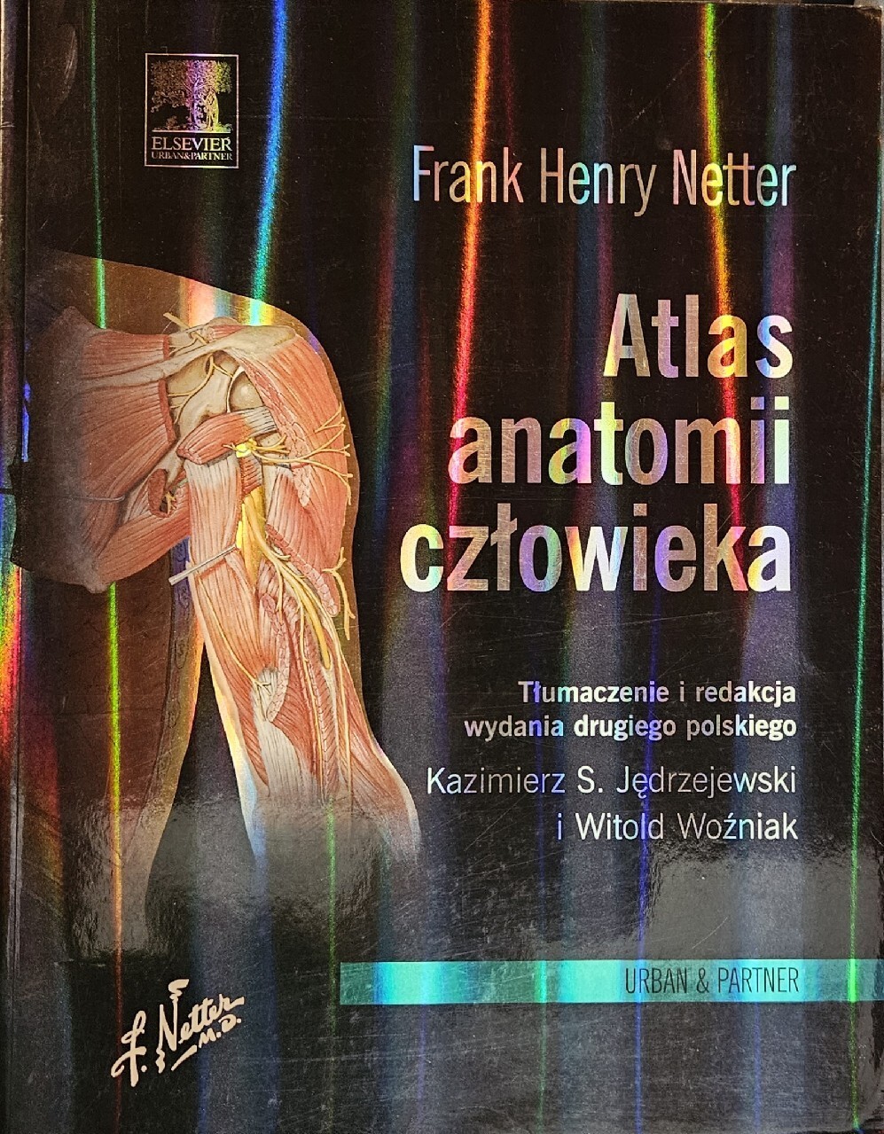 Atlas anatomii człowieka Frank Henry Netter | Nadarzyn | Kup teraz na ...