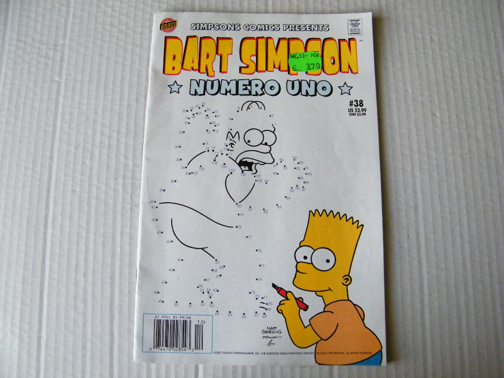 Komiks The Simpsons Presents: Bart Simpson #38 2007 [ENG] | Tarnów ...