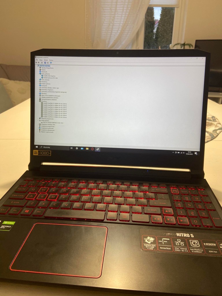 ACER Nitro 5 i5-10gen GTX1650 16 GB Gwarancja! | Oława | Kup teraz na ...