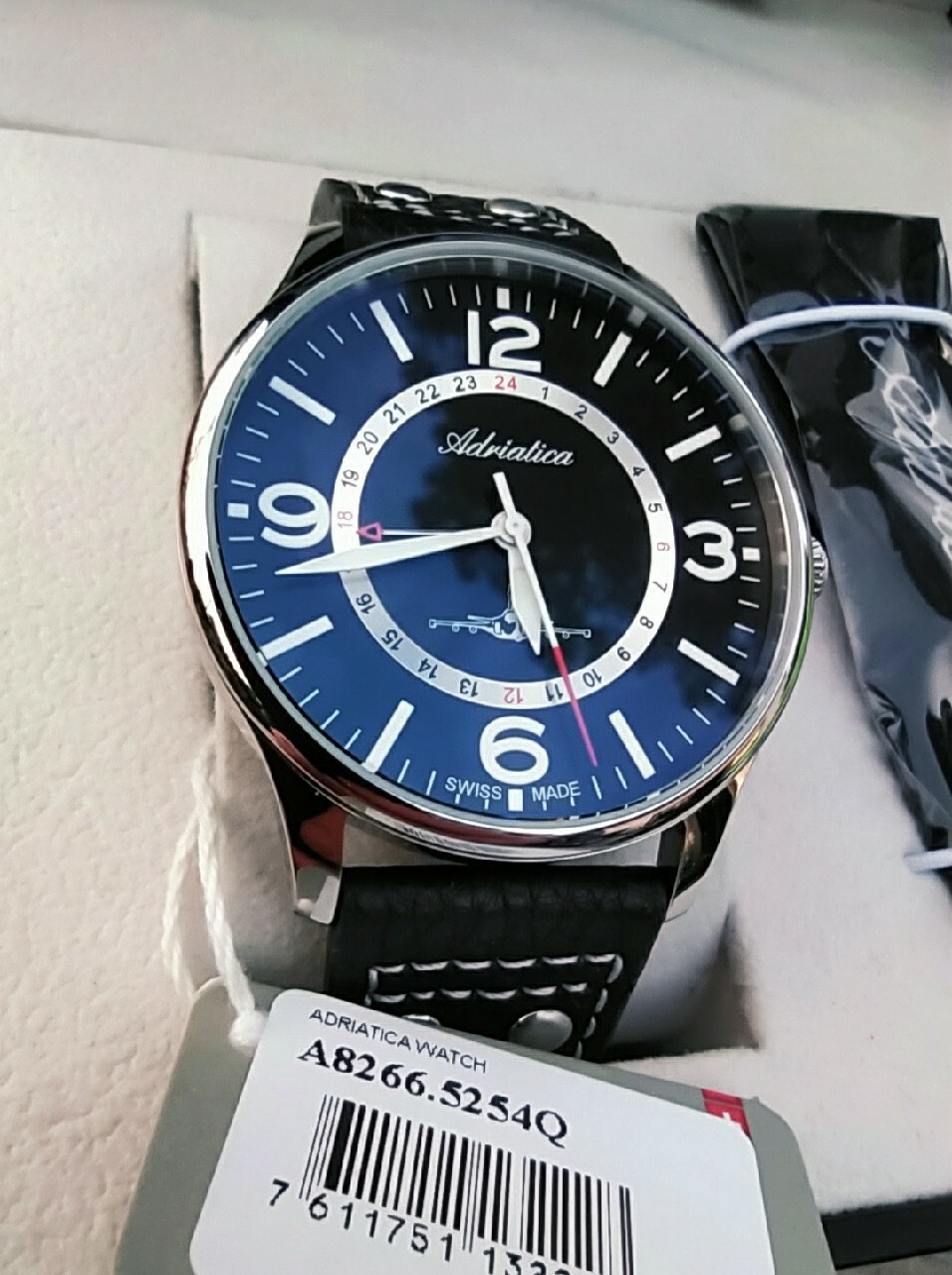 Adriatica Aviator A8266.5254Q -Duży, męski zegarek | Dąb Polski | Kup teraz na Allegro Lokalnie