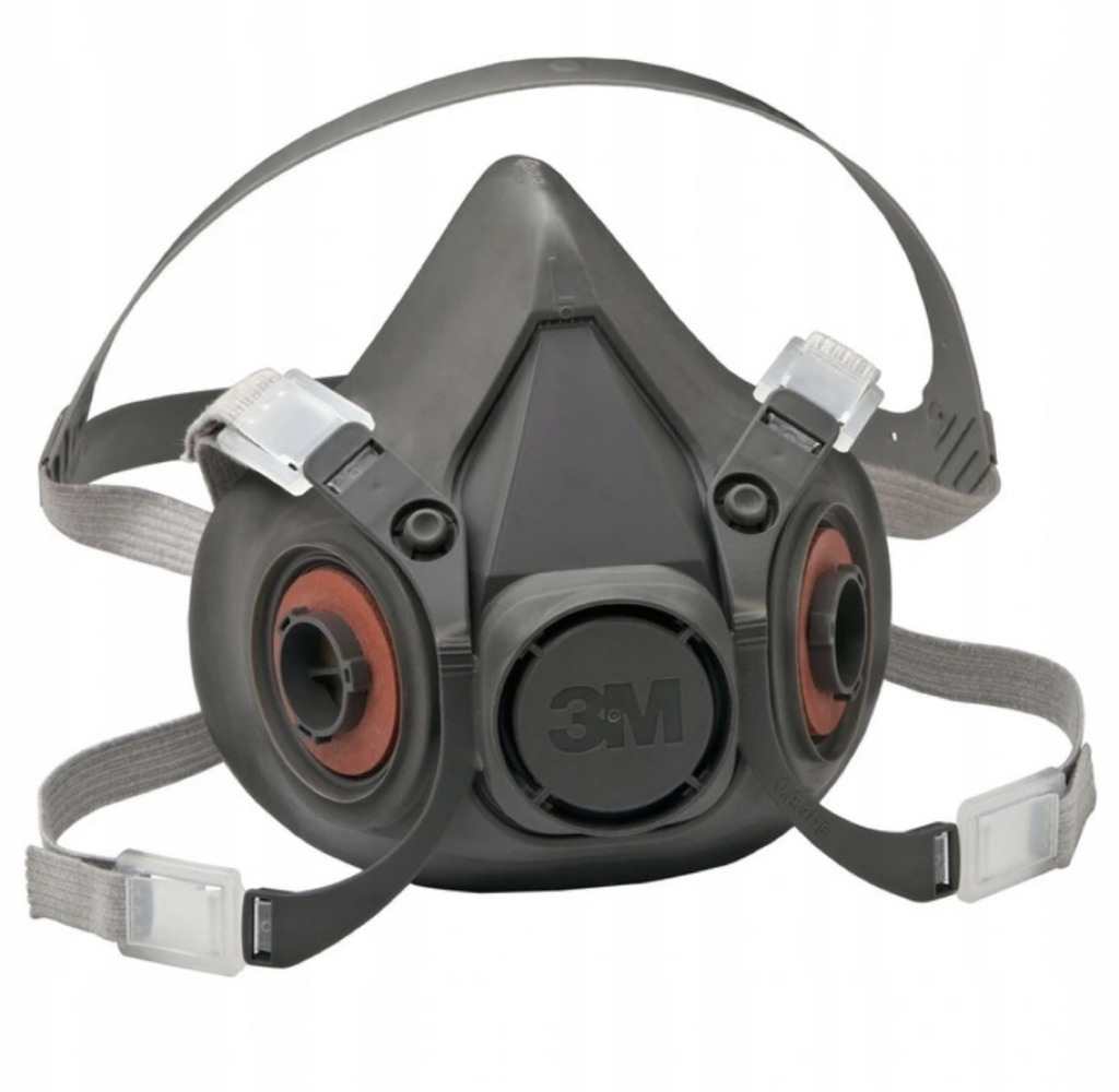 Maska przeciwpyłowa 3M 6300 2szt. + zestaw filtrów | Gdańsk | Kup teraz ...