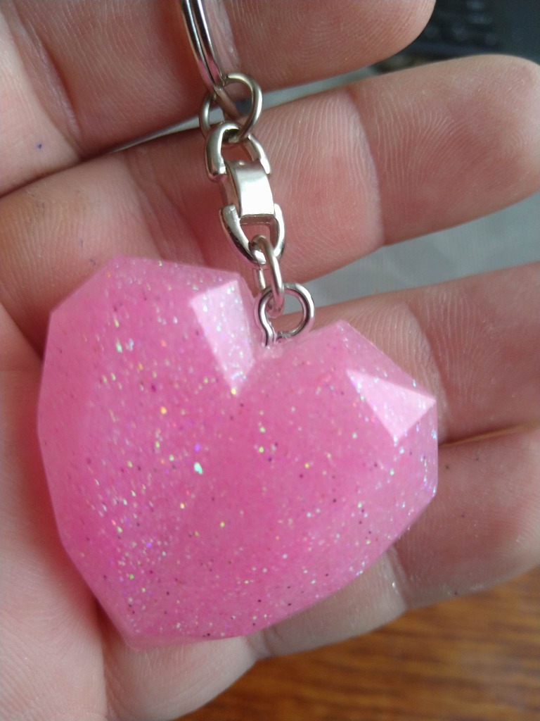 breloczki serce serduszko 3D brelok [z261] | Brzezinka | Kup teraz na ...