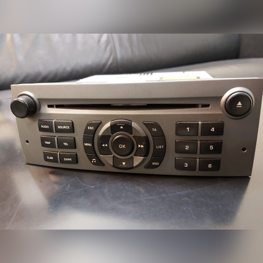 RADIO CD Fabryczne Peugeot 407 | Poznań | Kup teraz na Allegro Lokalnie