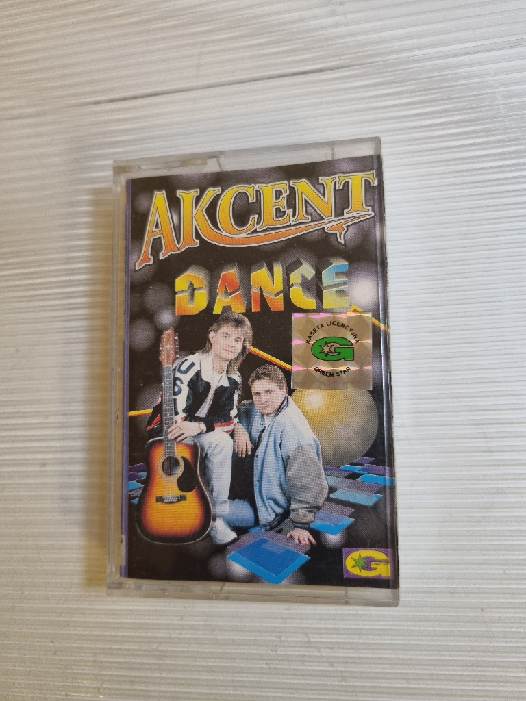 Akcent - Dance, Green Star, kaseta audio MC | Białystok | Kup teraz na ...