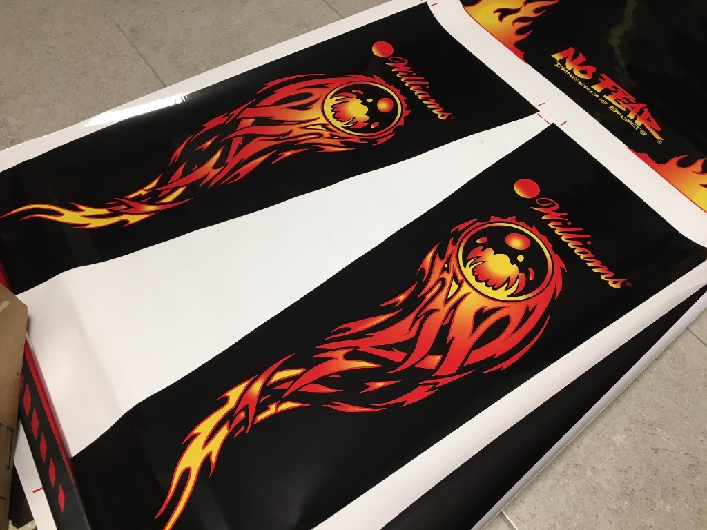 NO FEAR PINBALL, Flipper naklejki na skrzynie | Katowice | Kup teraz na ...