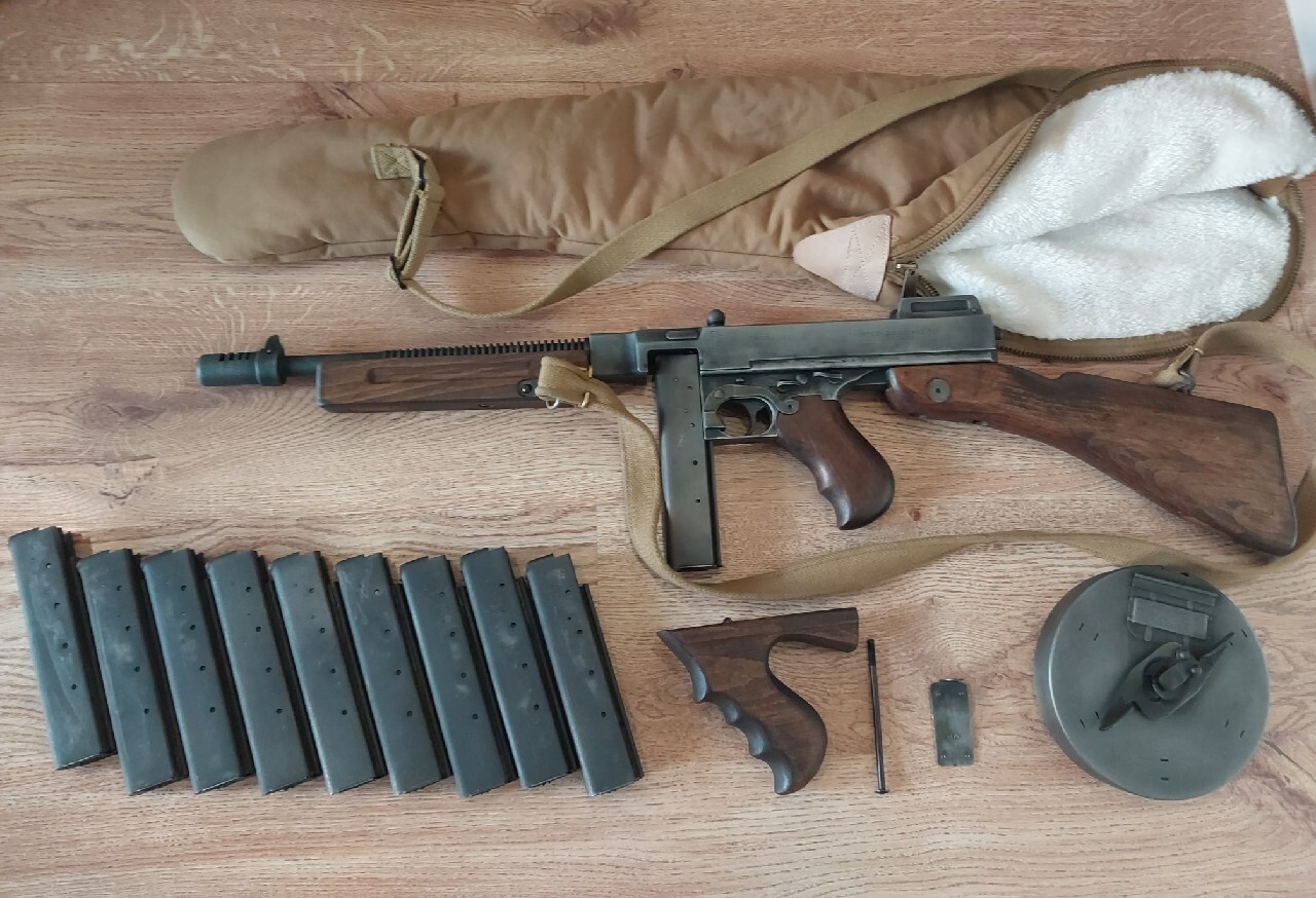 Thompson M1928 - M1928A1 Replika ASG | Jarużyn | Ogłoszenie na Allegro ...