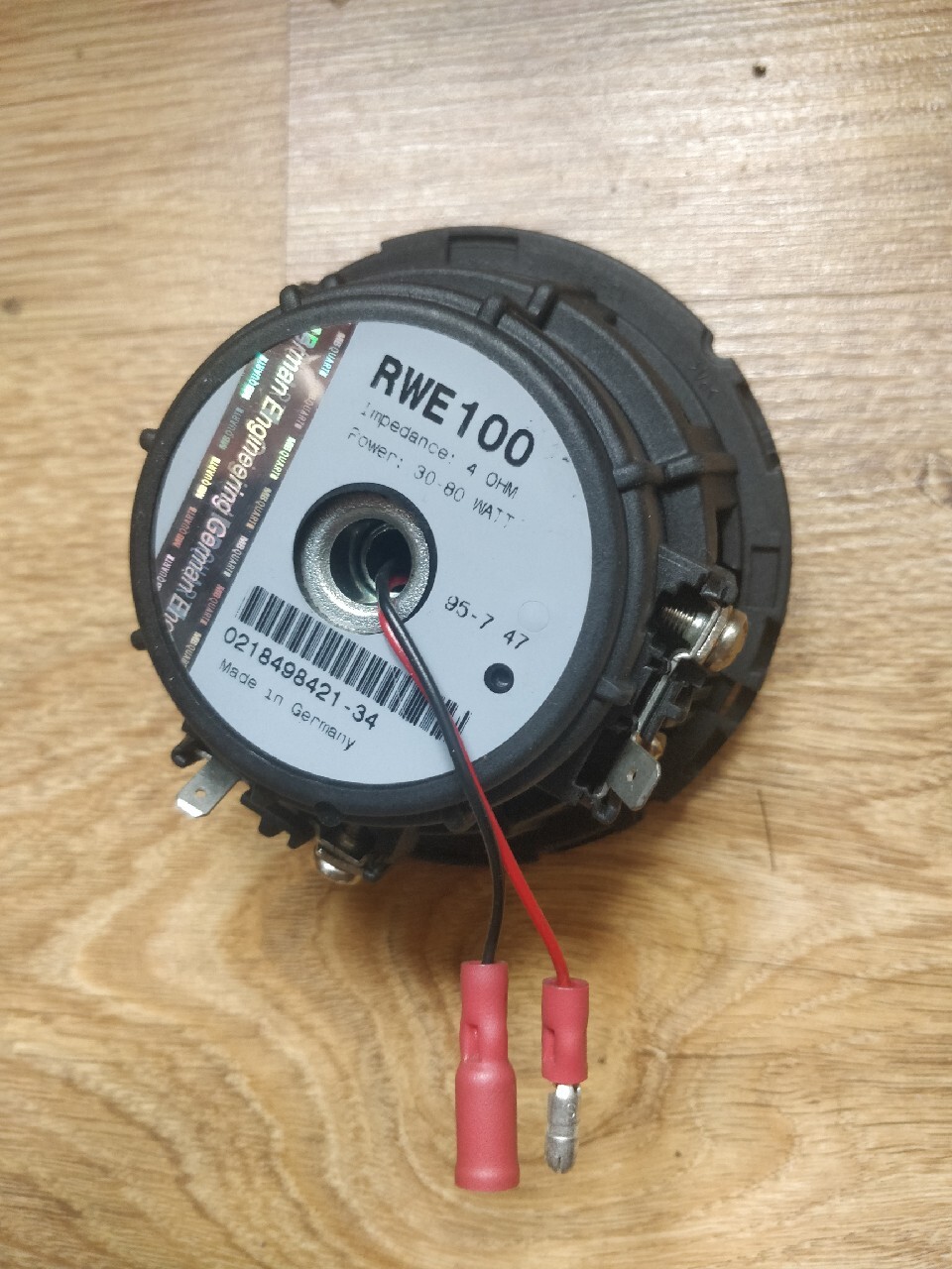 Głośnik MB Quart RWE 100 Made in Germany 10cm | Świebodzin | Kup teraz ...