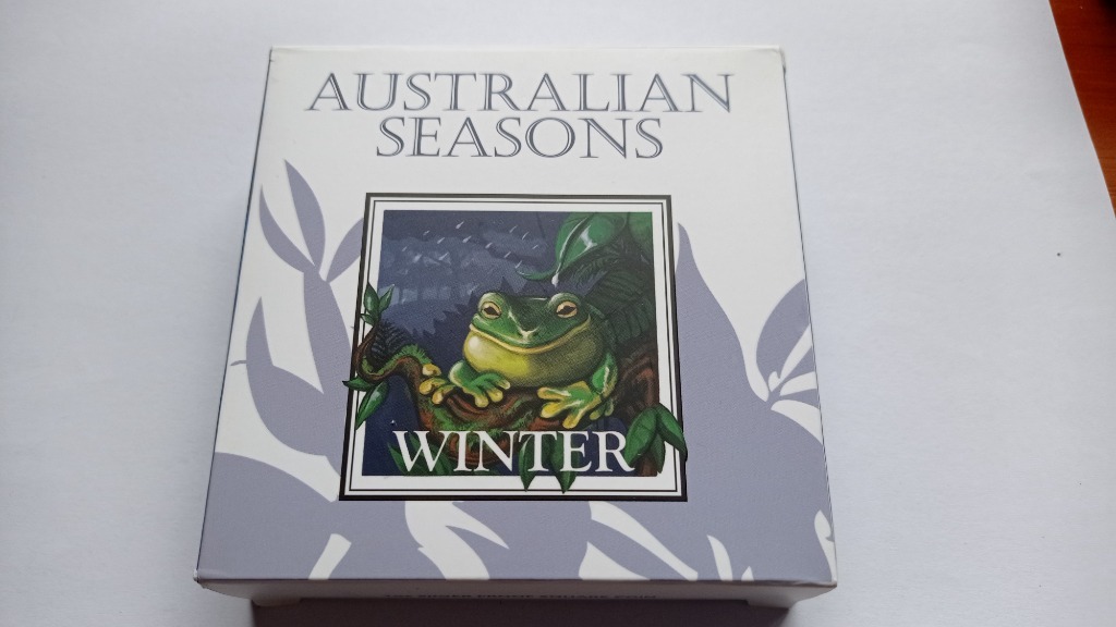 Australia 2013 1 Australijskie Pory Roku 1 oz srebra 0 999 CoA Zima ...