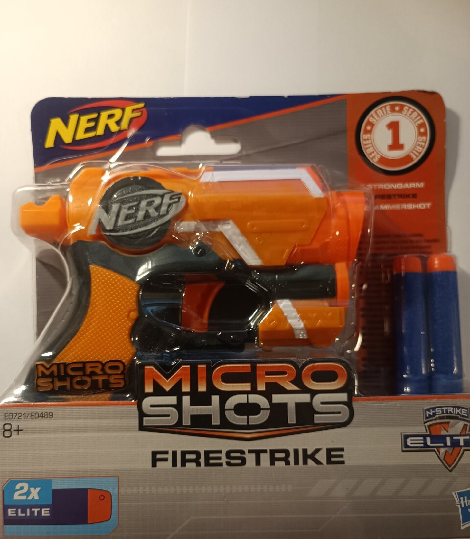 NERF micro shots Firestrike seria 1 | Lublin | Kup teraz na Allegro ...