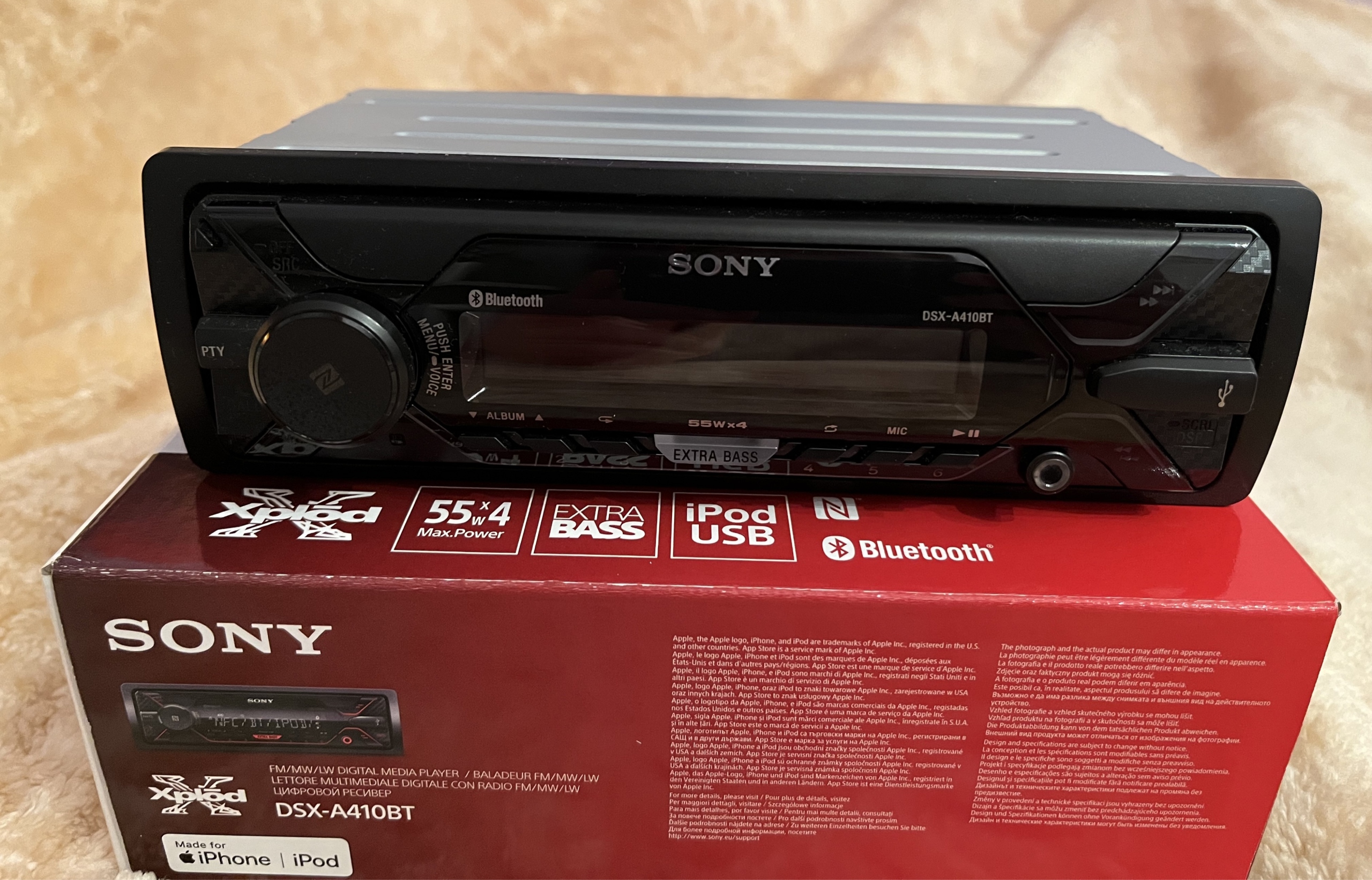 Radio SONY DSX-A410BT | Warszawa | Kup teraz na Allegro Lokalnie