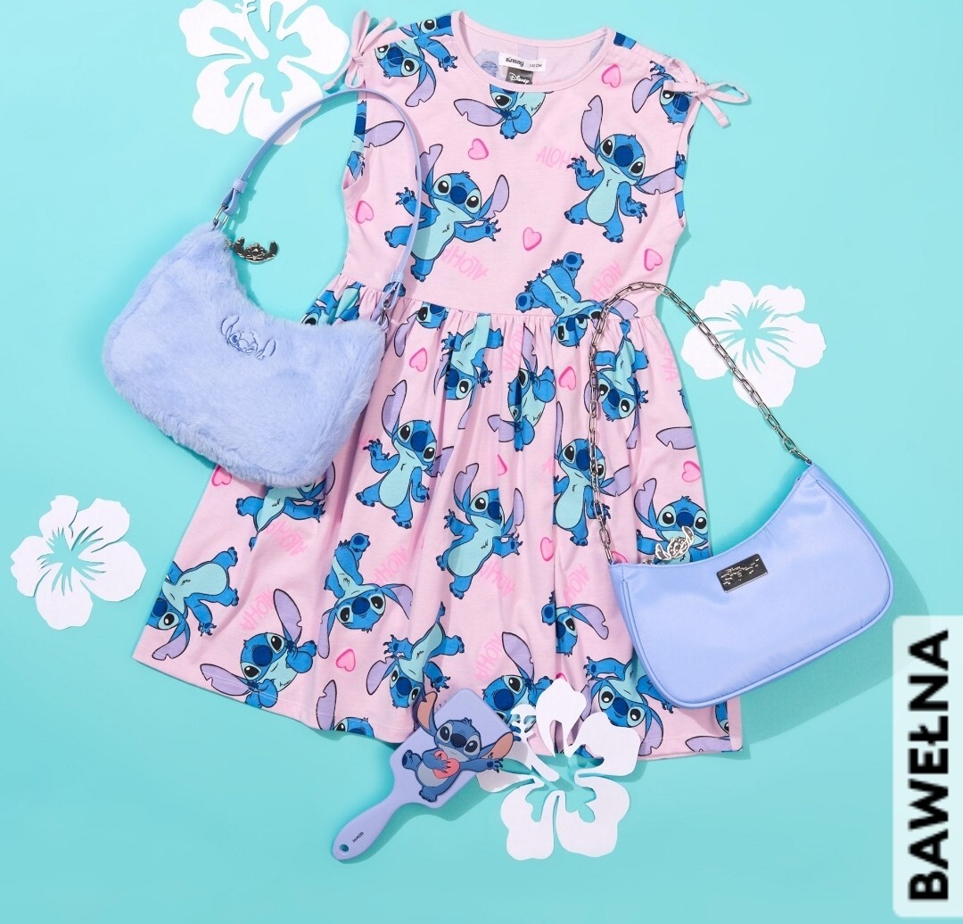 Sukienka Lilo Stich Disney 110cm Bawełna | Katowice | Kup teraz na Allegro Lokalnie