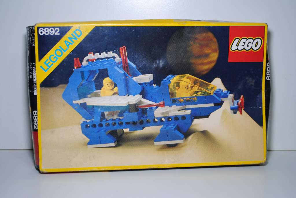 LEGO LEGOLAND 6892 Modular Space Transport DENMARK 1986 | WARSZAWA ...