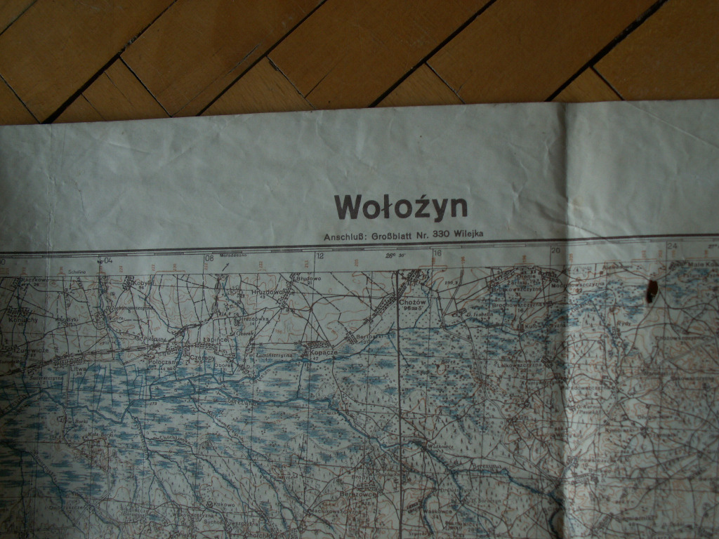 MAPA SZTABOWA KRESY WSCHODNIE | BIALYSTOK | Kup teraz na Allegro Lokalnie