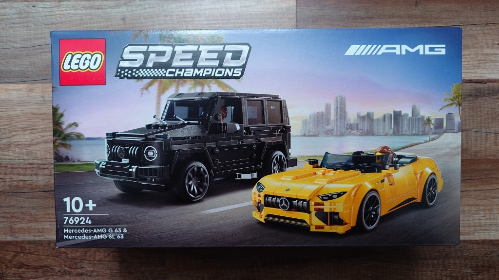 LEGO Speed Champions 76924 MercedesAMG G63 i MercedesAMG SL63 ...