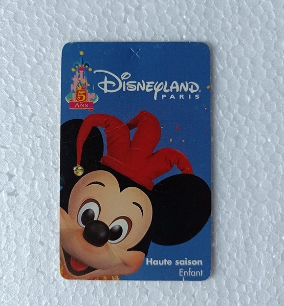 Karta telefoniczna DISNEYLAND PARIS | Nienadówka | Kup teraz na Allegro ...