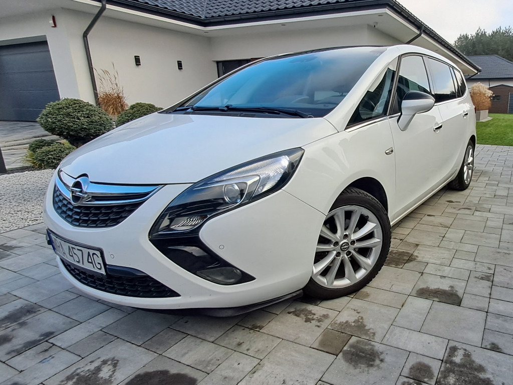 Opel Zafira C 2 0 CDTI Cosmo 130 KM Panorama 7 OSÓB Skóra 174 tys km ...