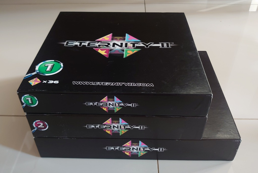 Eternity II, puzzle układanka, trzy zestawy | Kraków | Kup teraz na ...