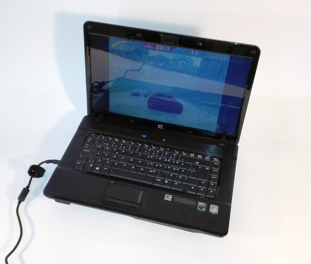 HP Compaq 615 ATi HD3200 retro laptop z Windows XP | Wyryki | Kup teraz ...