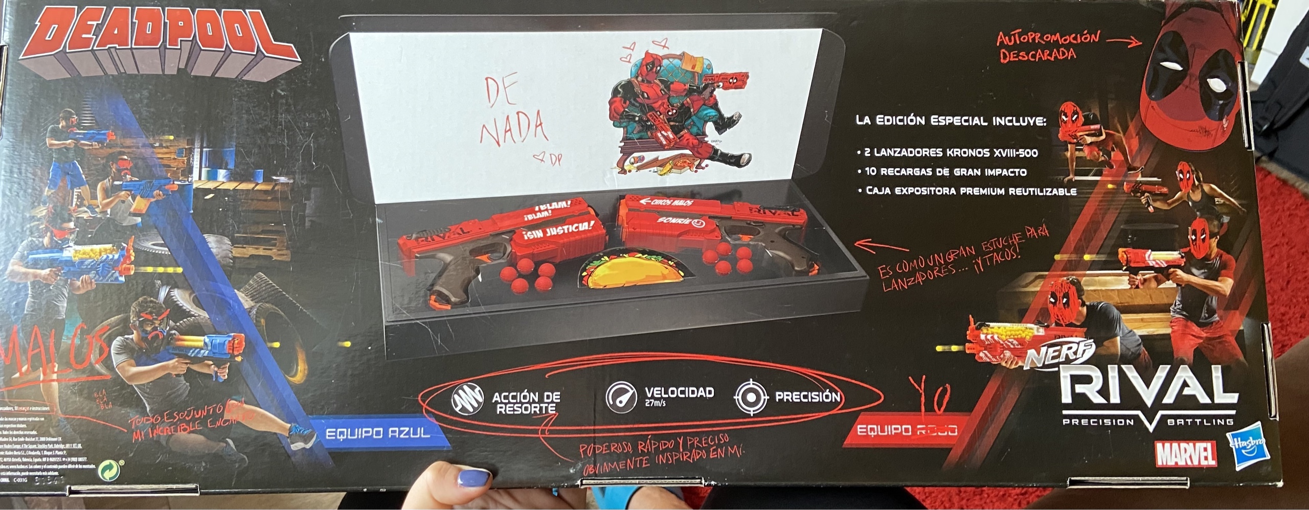 Nerf rival Deadpool | Mysłowice | Kup teraz na Allegro Lokalnie