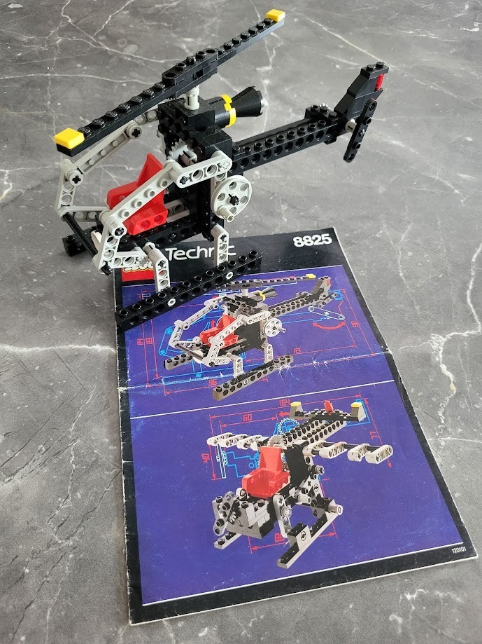 LEGO 8825 Night Chopper Technic 1990 rok | Wrocław | Kup teraz na ...