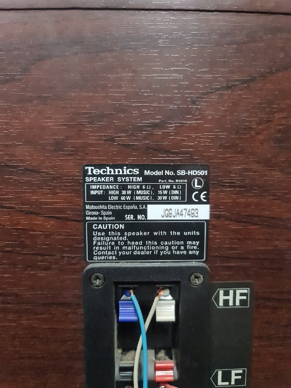 Kolumny stereo Technics SB-HD501. | Kraków | Kup teraz na Allegro Lokalnie