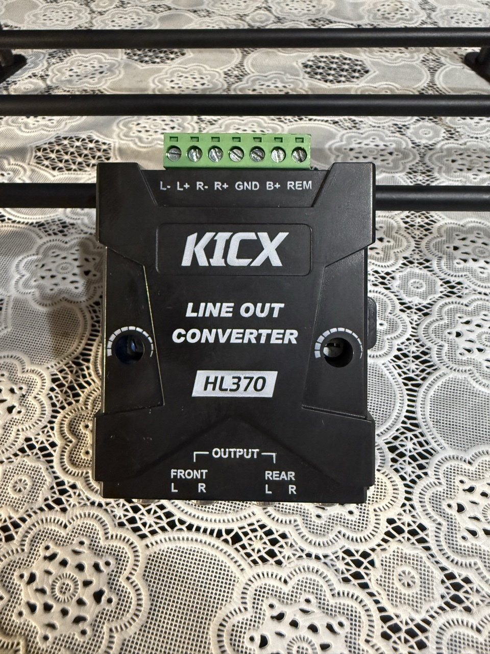 KICX HL 370 KONWERTER Sygnału AUDIO HiLow HIGH LOW 4x RCA Cinch REMOTE | Sędziszów | Kup teraz ...