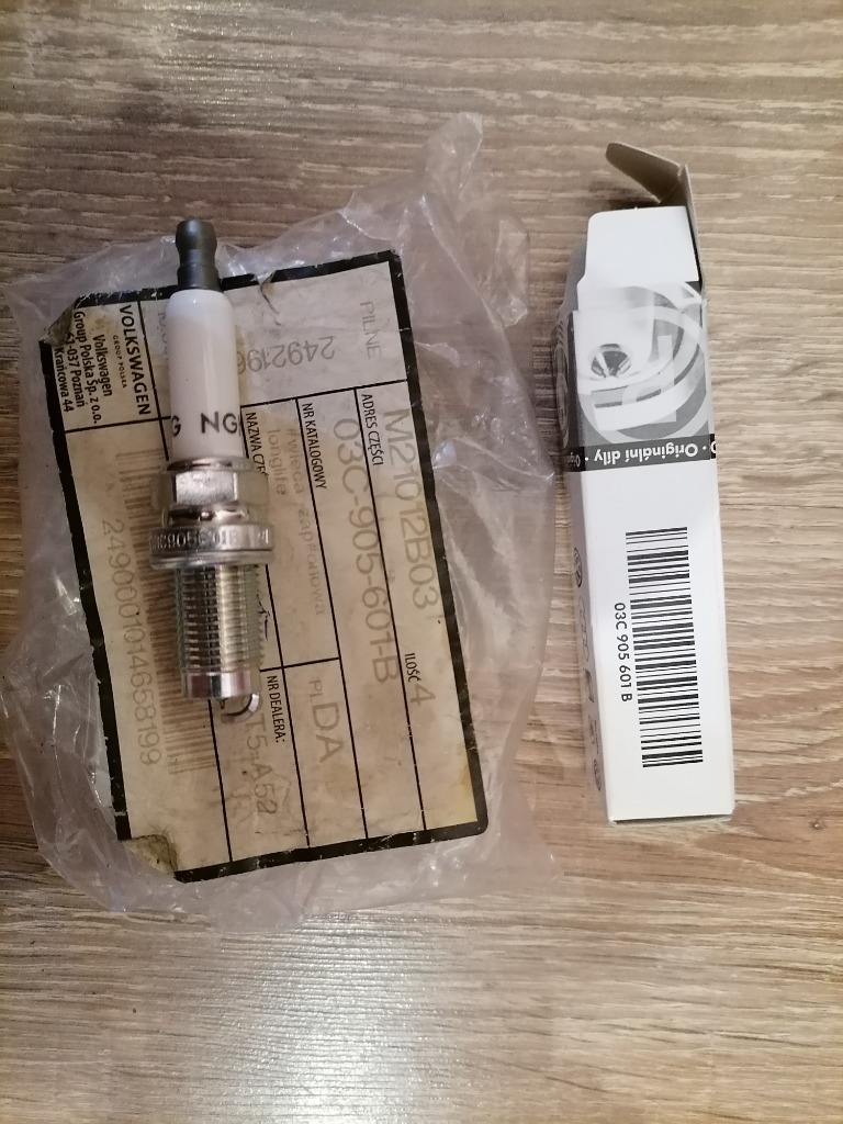 Świece zapło 03C 905 601 B skoda 3szt | Kraków | Kup teraz na Allegro ...