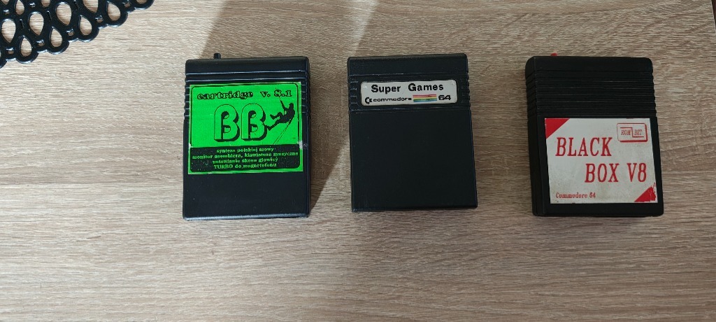 Commodore 64 Cartridge Kartridż 3 szt | Dopiewo | Kup teraz na Allegro ...