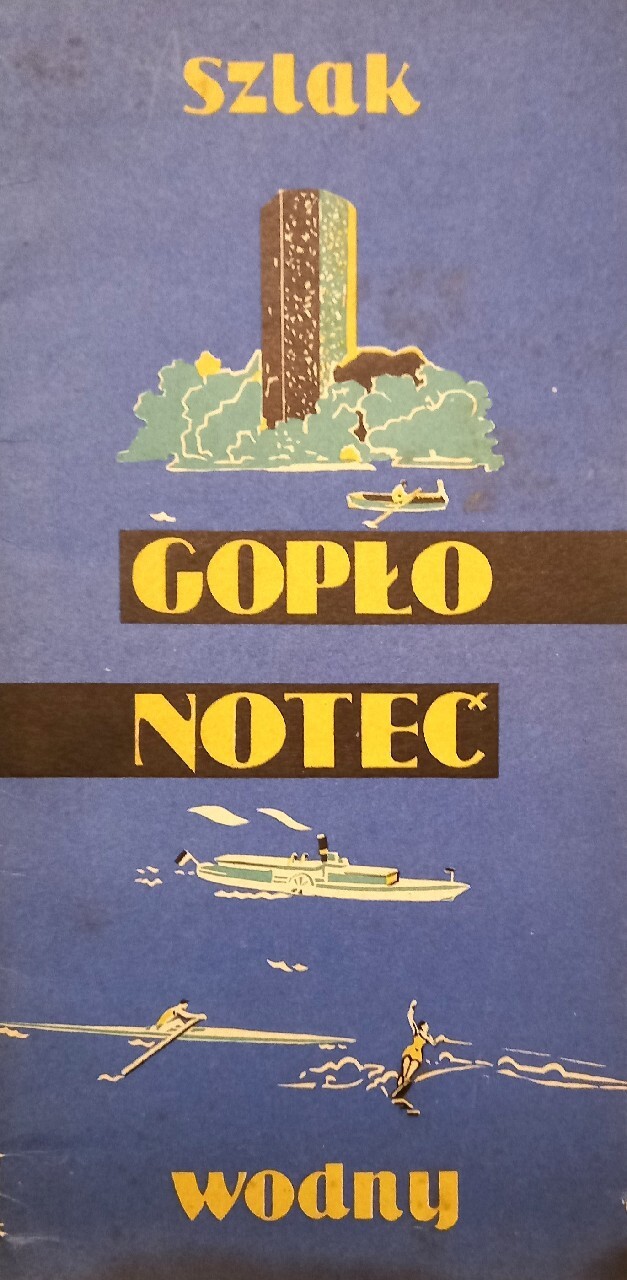 GOPŁO NOTEĆ szlak wodny mapa turystyczna | Warszawa | Kup teraz na ...