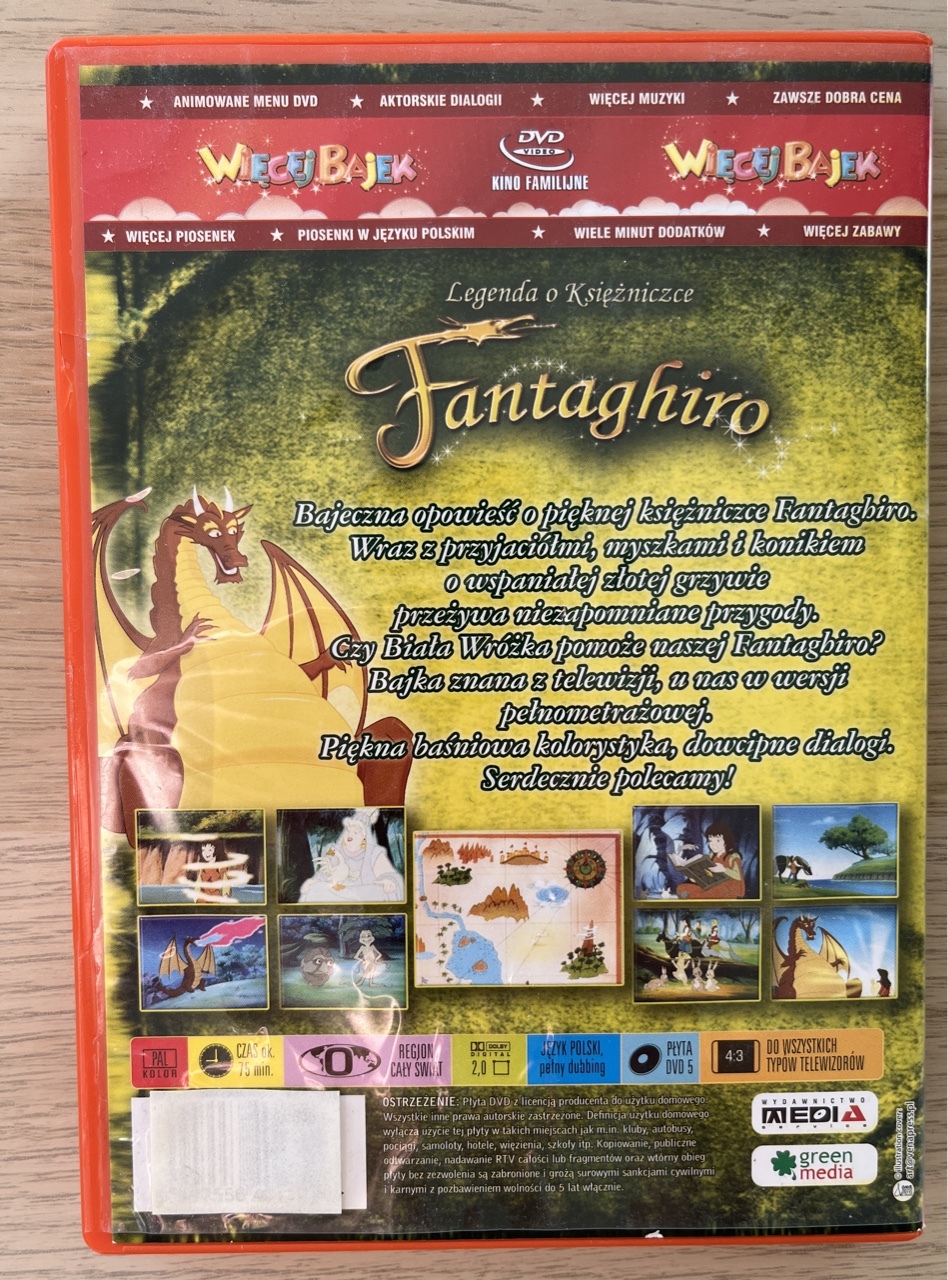 Fantaghiro - DVD | Kościerzyna | Kup teraz na Allegro Lokalnie