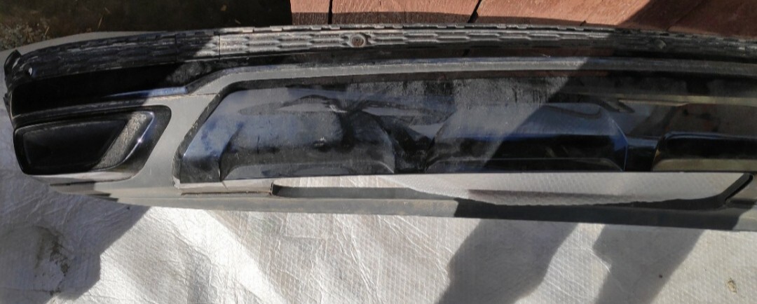 Dyfuzor zderzaka tylnego Audi Q7 4M 20r 4M0807434 | Strzyżów | Kup ...