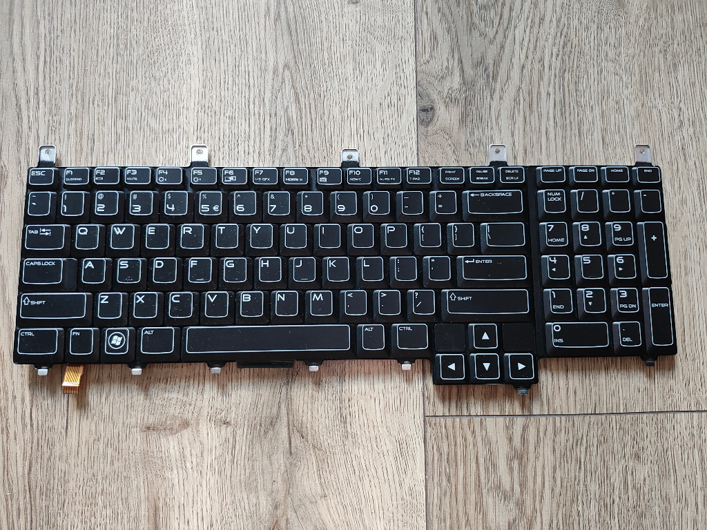 ALIENWARE M18X R1 R2 KLAWIATURA 100% SPRAWNA | Warszawa | Kup teraz na ...