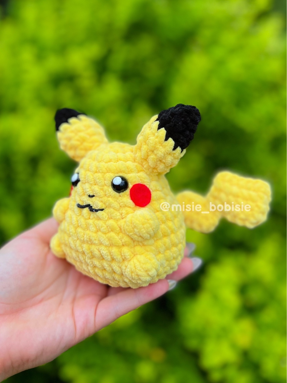 Chonky Pikachu | Pluszak Maskotka na szydełku Handmade (Amigurumi ...