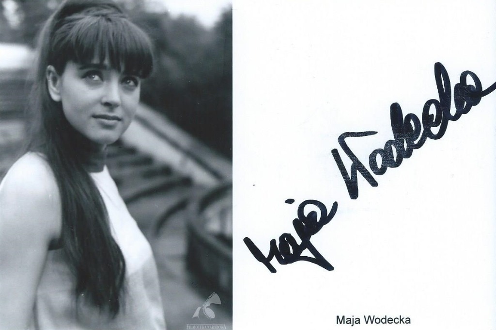 Maja WODECKA oryginalny autograf! FILM | Warszawa | Kup teraz na ...