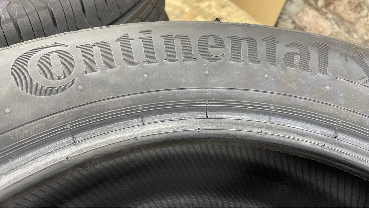 Opony letnie 235x55x18 Continental 4 szt | Kobiór | Ogłoszenie na Allegro Lokalnie