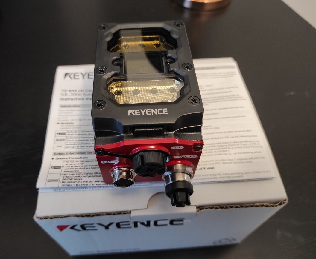 Czytnik kodów skaner Keyence SR-2000W | Wrocław | Kup teraz na Allegro ...