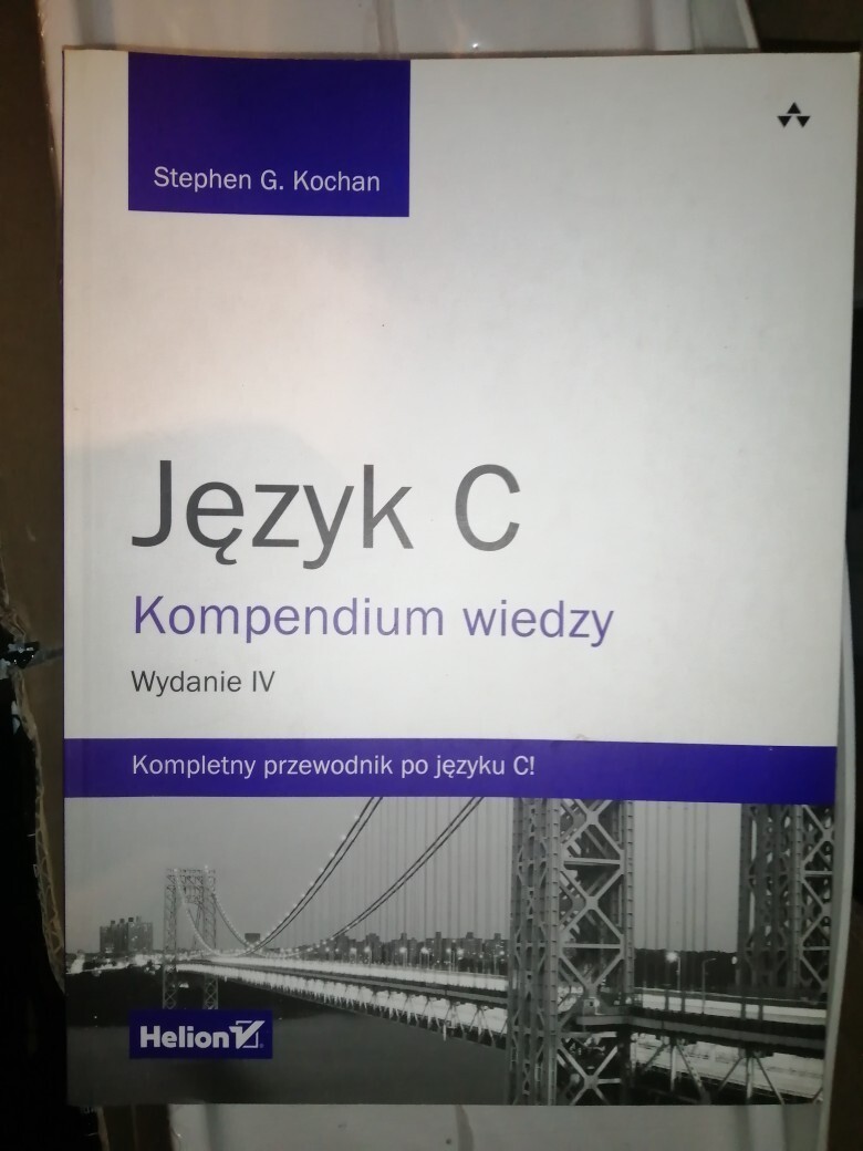 Język C. Kompendium wiedzy | Piła | Kup teraz na Allegro Lokalnie Język C. Kompendium wiedzy | Piła | Kup teraz na Allegro Lokalnie