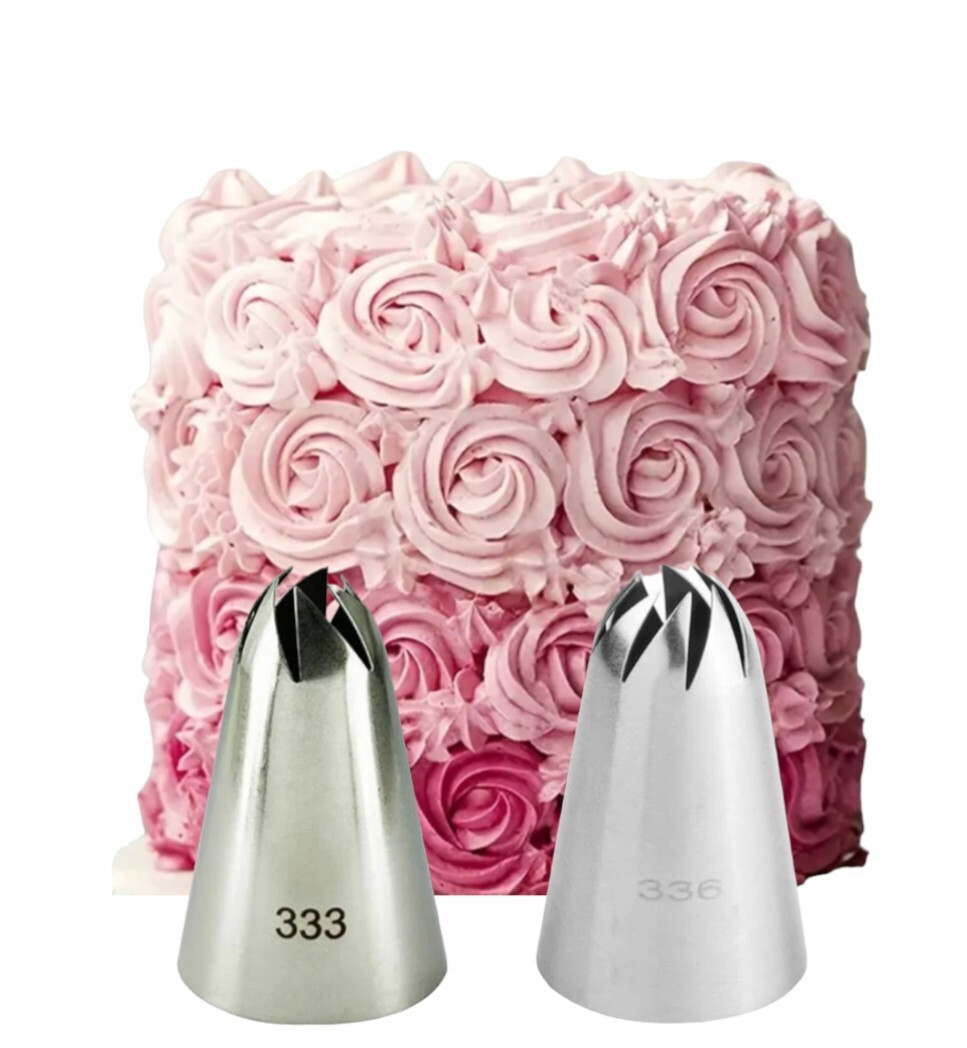 DUŻE Tylki 333 i 336 cukiernicze Zakręcone Róże | Trzebinia | Kup teraz ...