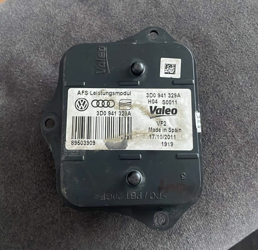 Moduł Sterownik Skrętu AFS Xenon Valeo 3D0941329A Audi Seat VW ...